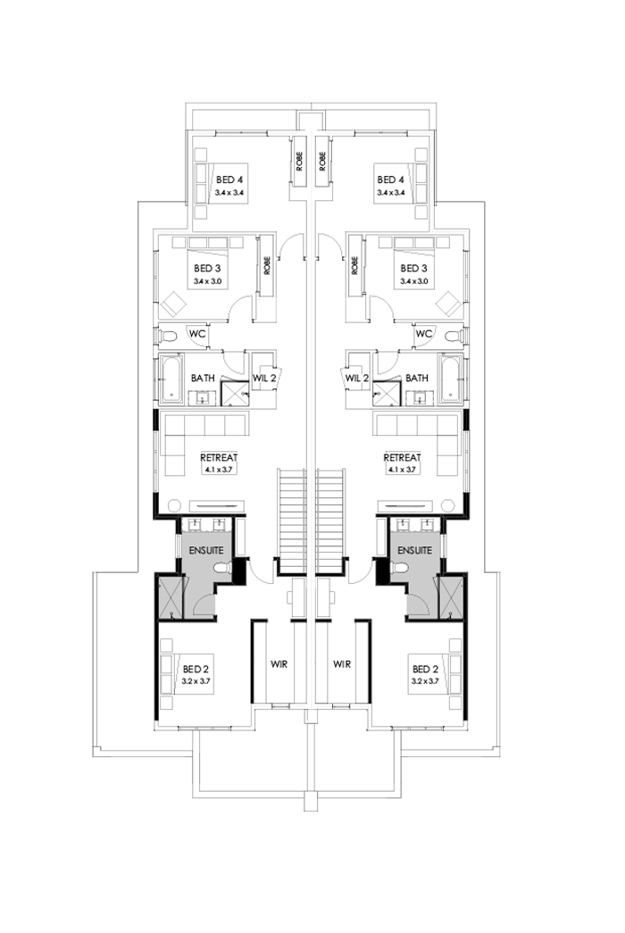 Dual Occupancy Floor Plans | Designs, Floor Plans & Prices - Spencer