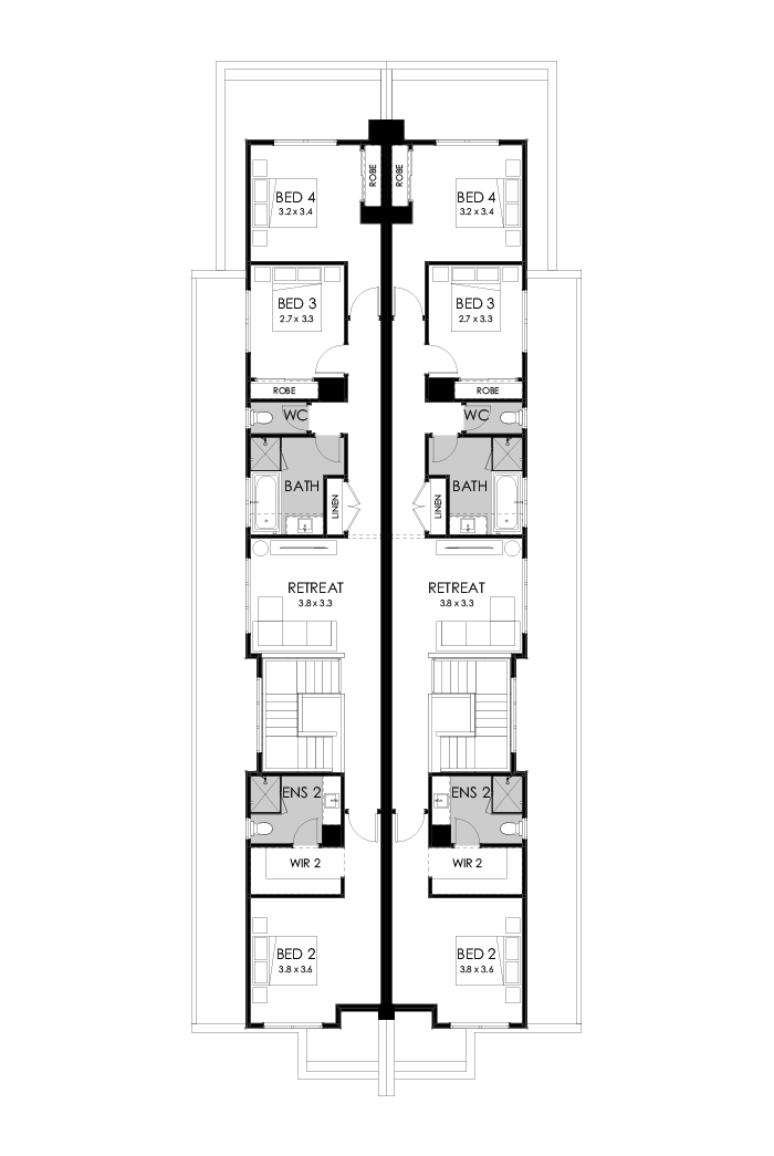 Dual Occupancy Floor Plans | Designs, Floor Plans & Prices - Collins
