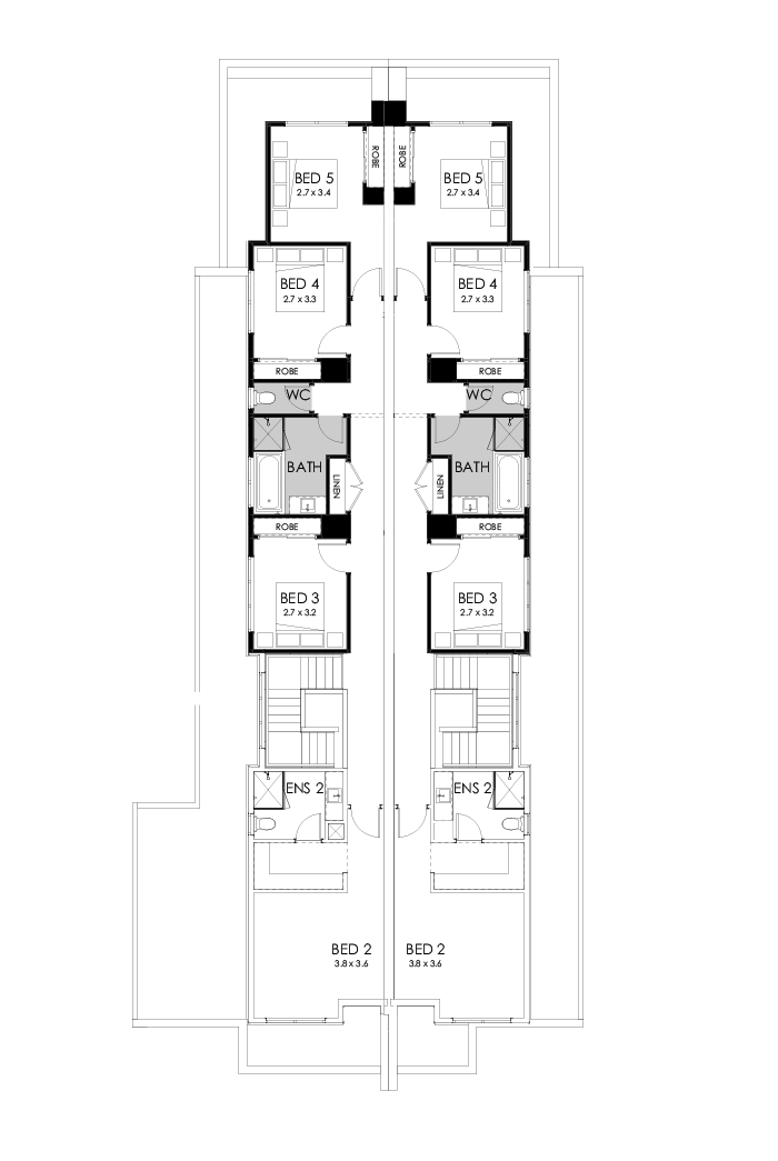Dual Occupancy Floor Plans | Designs, Floor Plans & Prices - Collins