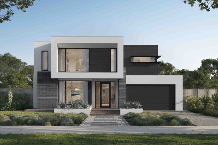 Discover our striking double storey Neo façade - Boutique Homes