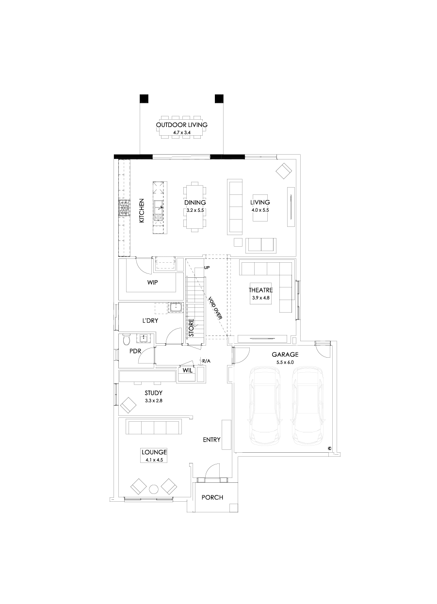 Toorak 4 Bed x 3 Bath | New Home Design & Floor Plan
